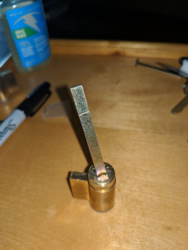 Repinning Schlage KIK cylinders for progressive picking – DC540 Defcon ...