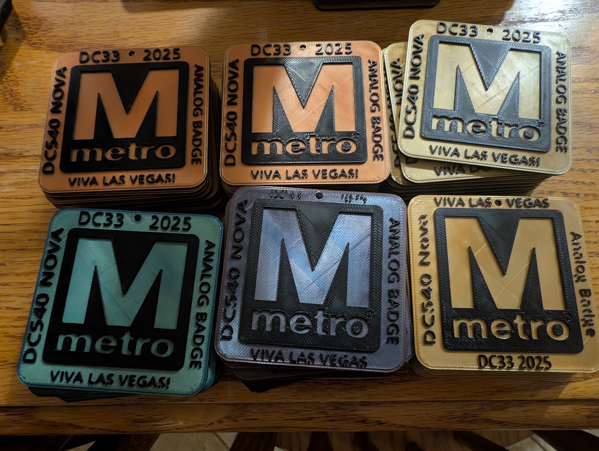 DC540 METRO Analog Badge (DC33-2025) – DC540 Defcon Group